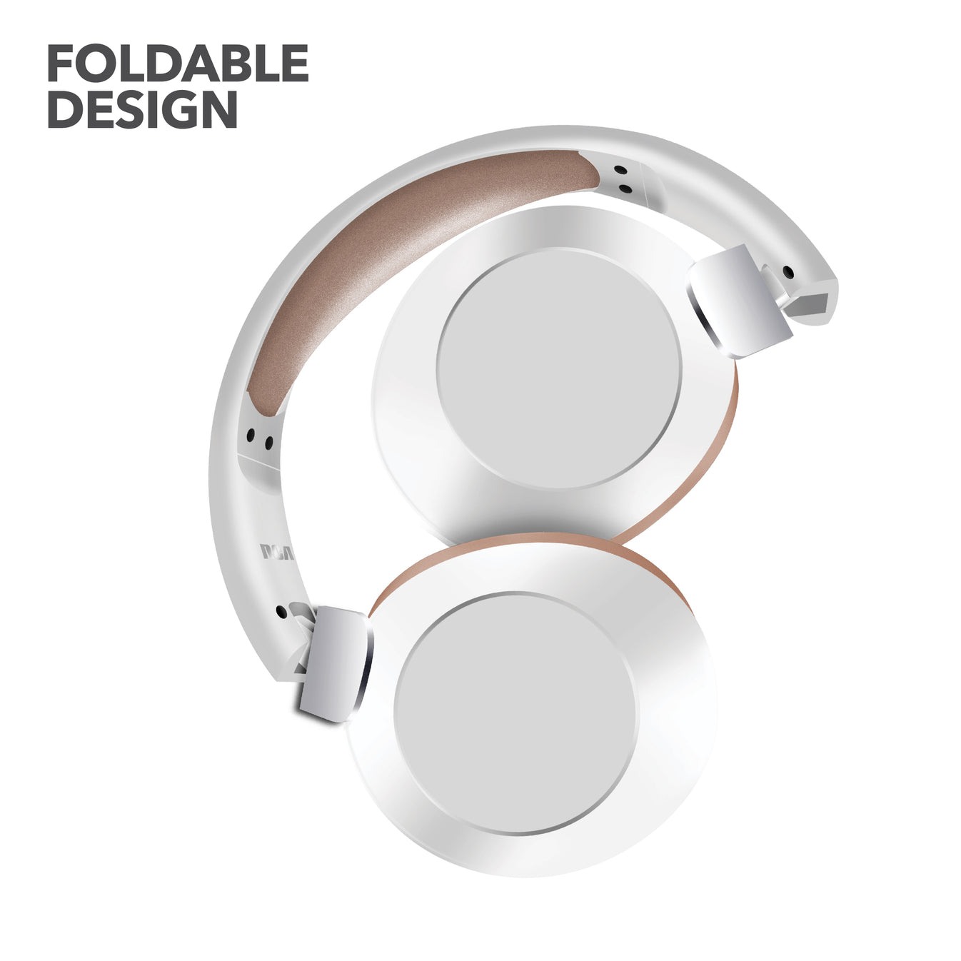 RCA Wave-54 Wireless Over-Ear Bluetooth Headphones, 12H Playtime, Hi ...