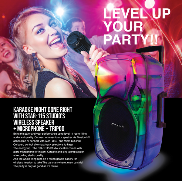 Star-115 with Flame Effect – Top Tech Audio